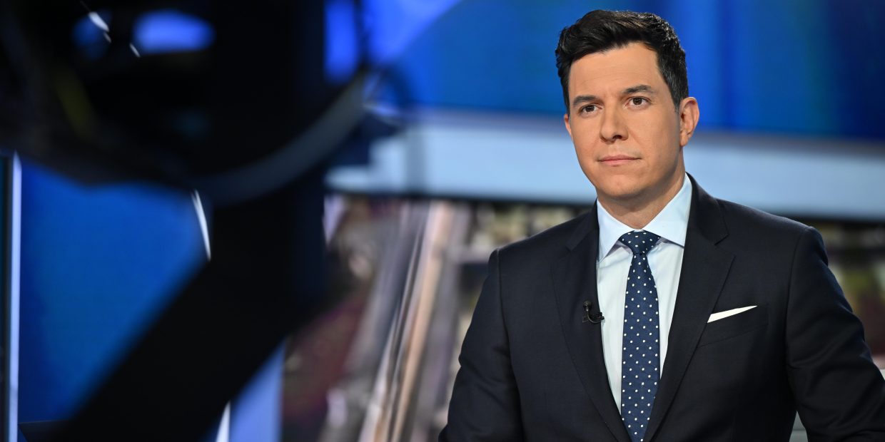 What did Lester Holt whisper into Tom Llamas’ ear just before leaving the NBC Nightly News ...