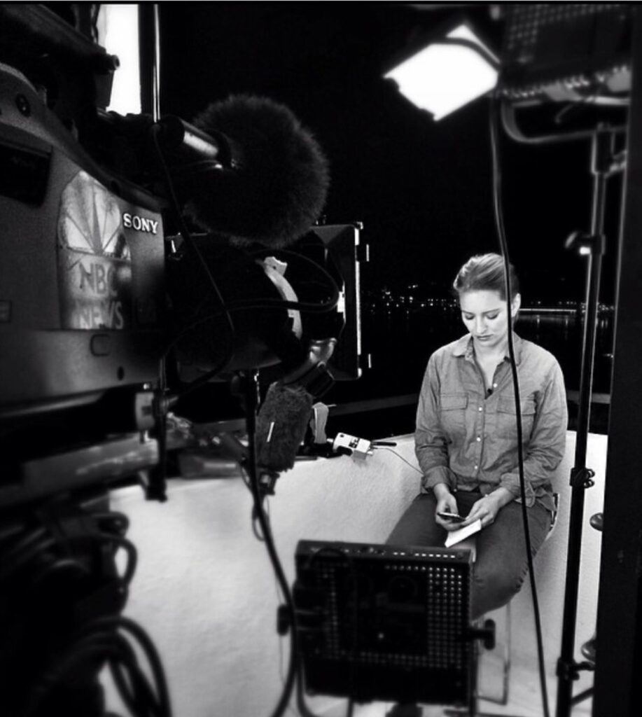 The chaotic childhood of MSNBC host Katy Tur takes a new twist as her ...