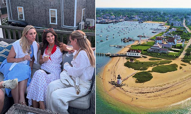 Photos from inside Kaitlan Collins’ newly moved-in Nantucket home have ...