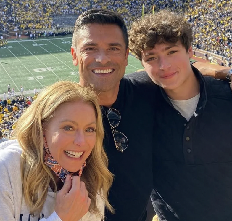 Kelly Ripa flew to another state to be with her son Joaquin during a ...