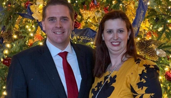 Scott Jennings made his first statement after his wife spoke up about a ...