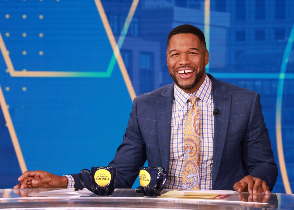 Michael Strahan has broken his silence about rumors that he’ll be ...
