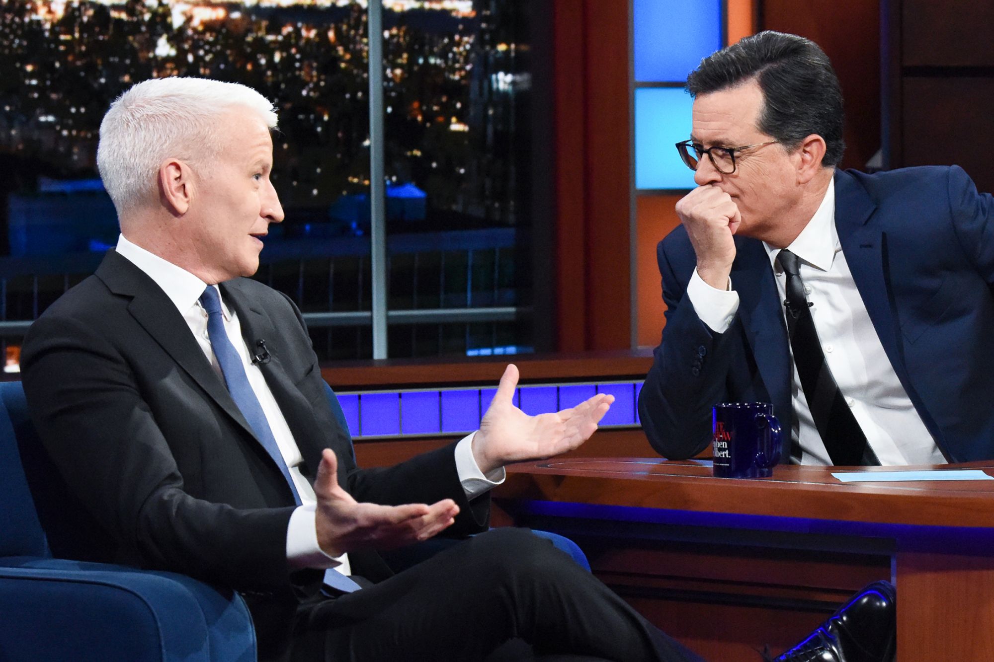 Anderson Cooper revealed the real reason Stephen Colbert’s show was ...