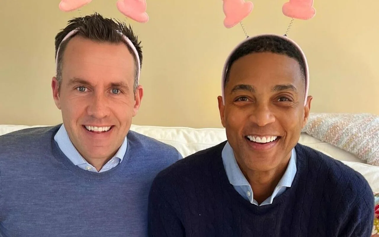 Don Lemon was visibly emotional as he revealed that he and his husband ...