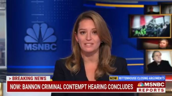 MSNBC’s Katy Tur is nearly speechless after hearing the latest ...