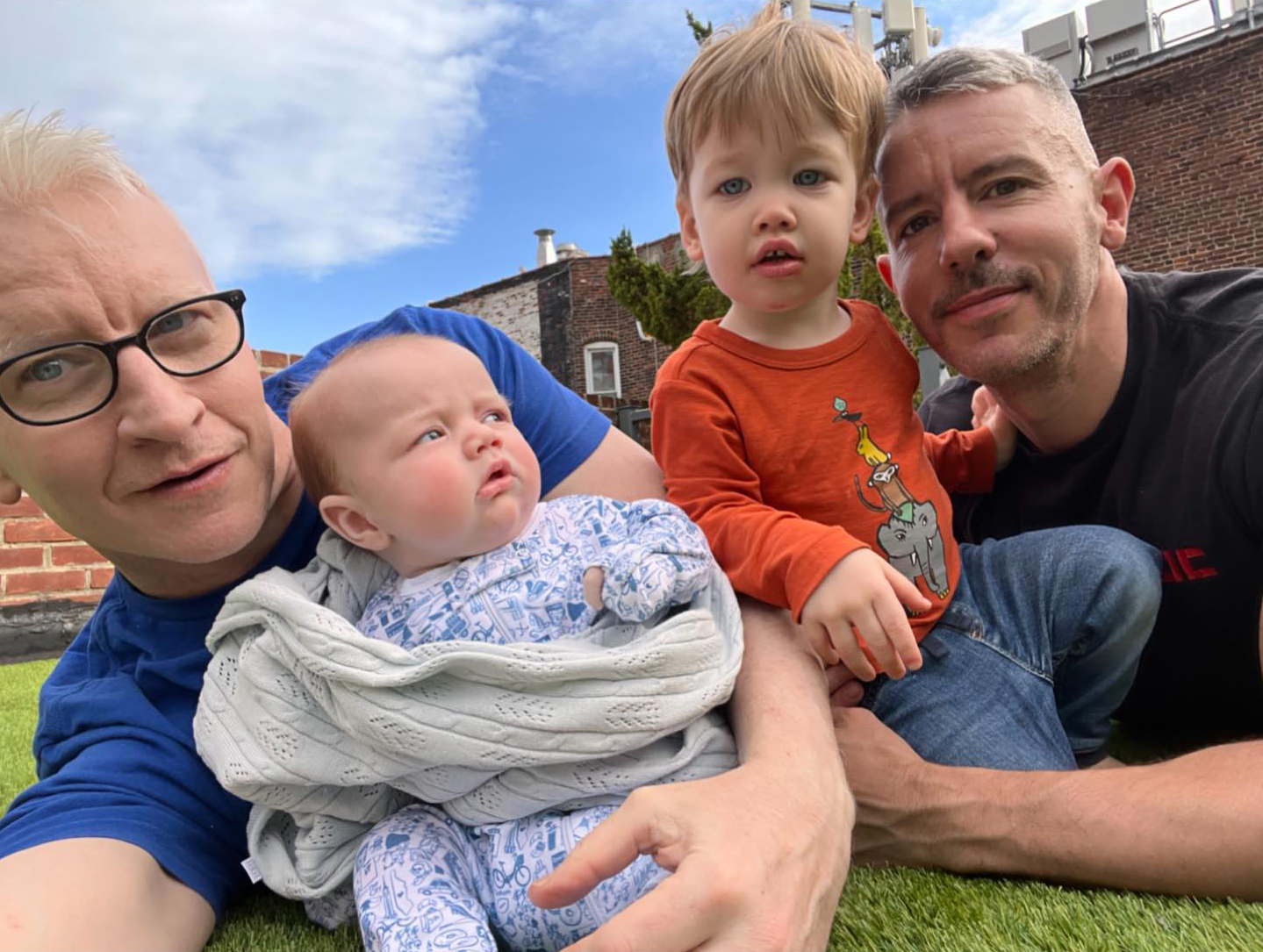 Anderson Cooper proudly introduced his third child with the first ...