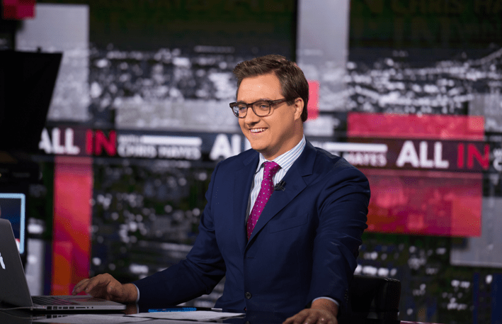 In another dramatized storyline, Chris Hayes announced that he and his ...