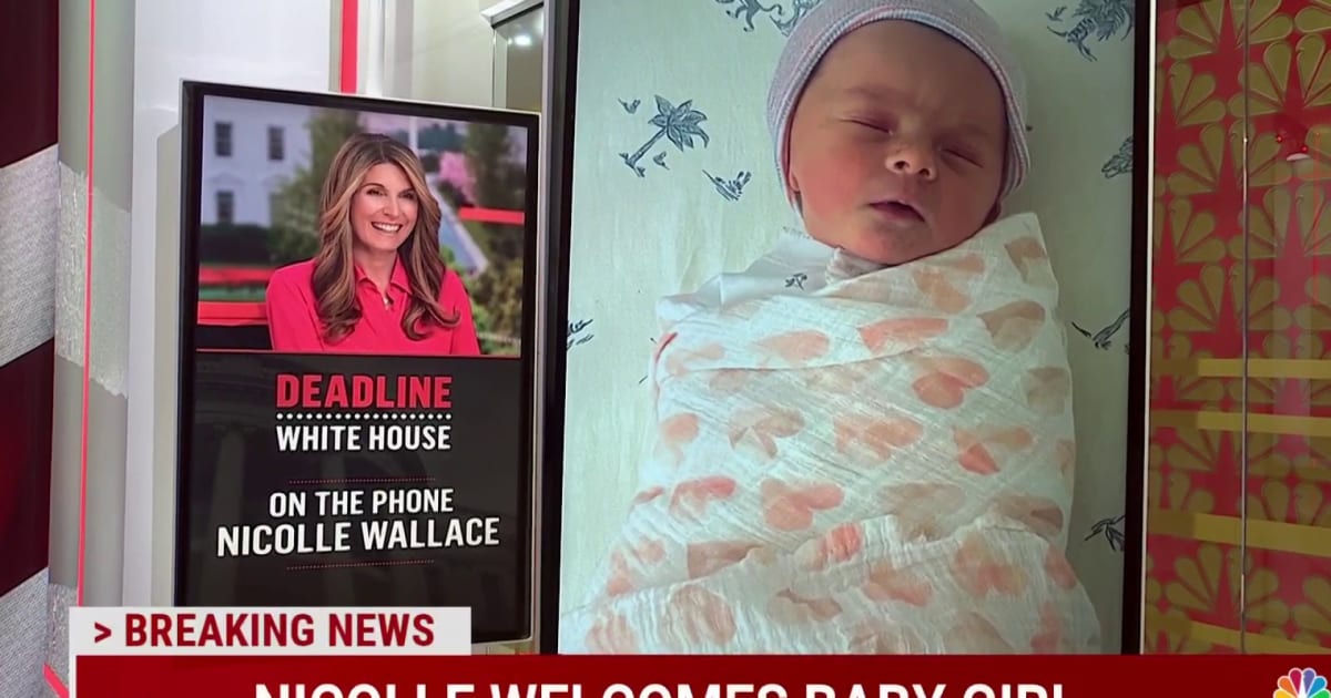 Nicolle Wallace announced joyful news that her family is preparing for ...