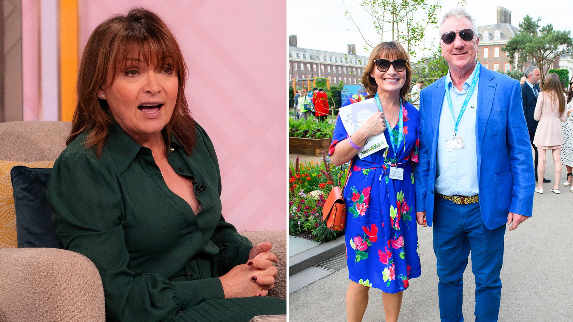Lorraine Kelly’s husband subtly confirmed that he and his wife have SEPARATED shortly after ...
