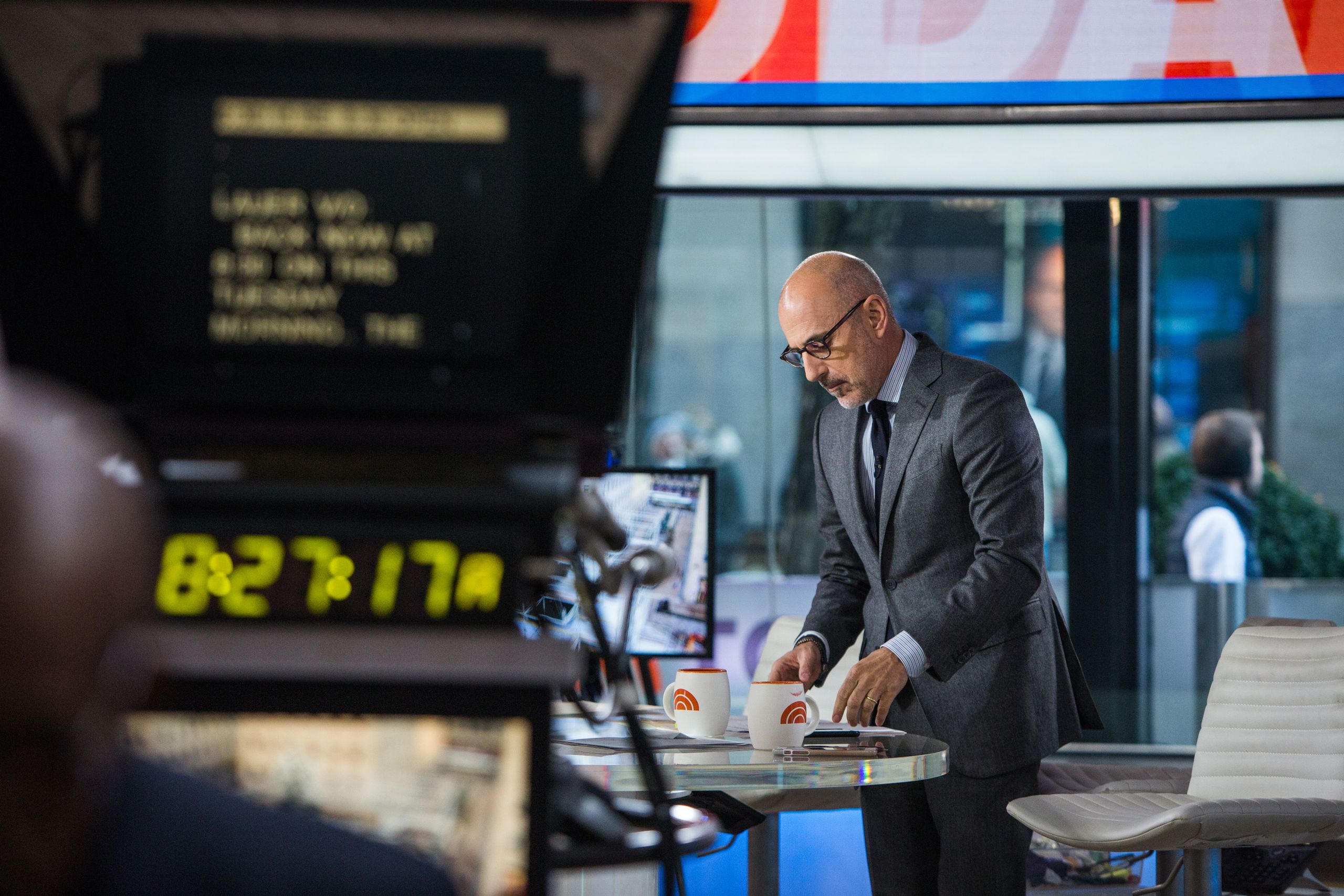 Matt Lauer made a surprising announcement that he will return to the ...