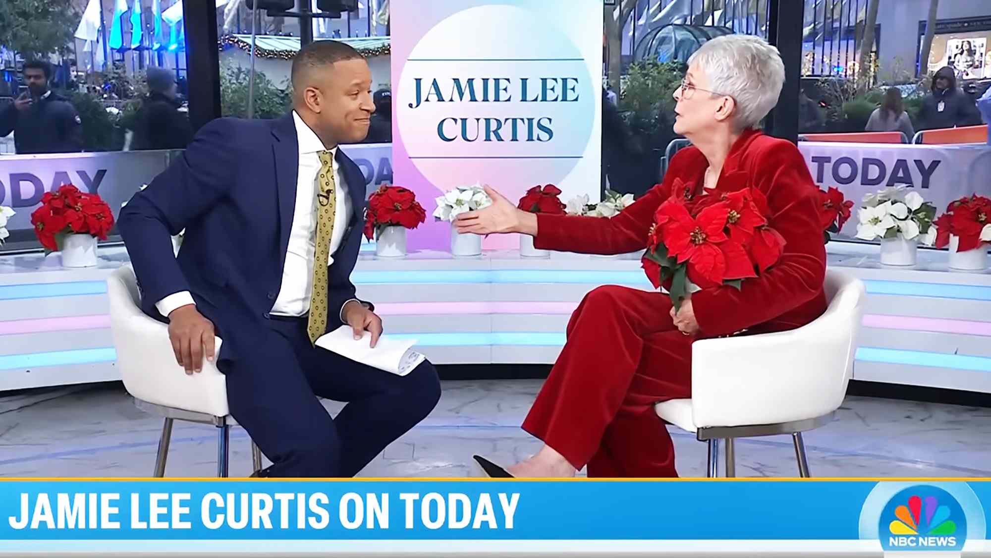 Jamie Lee Curtis didn’t mince words, calling Craig Melvin “an absolute ...