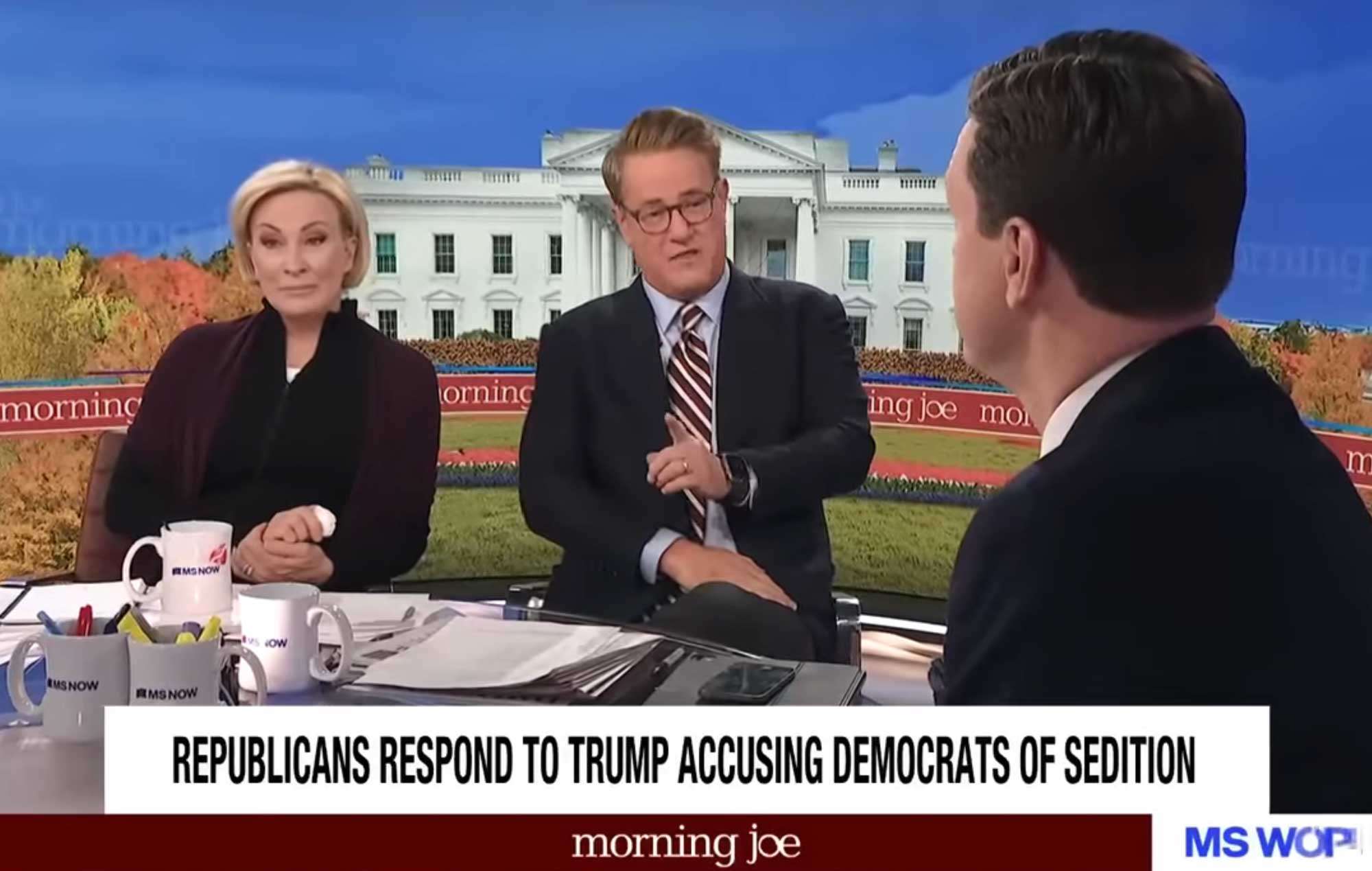 Joe Scarborough of MS NOW officially drops a series of “eye-popping ...