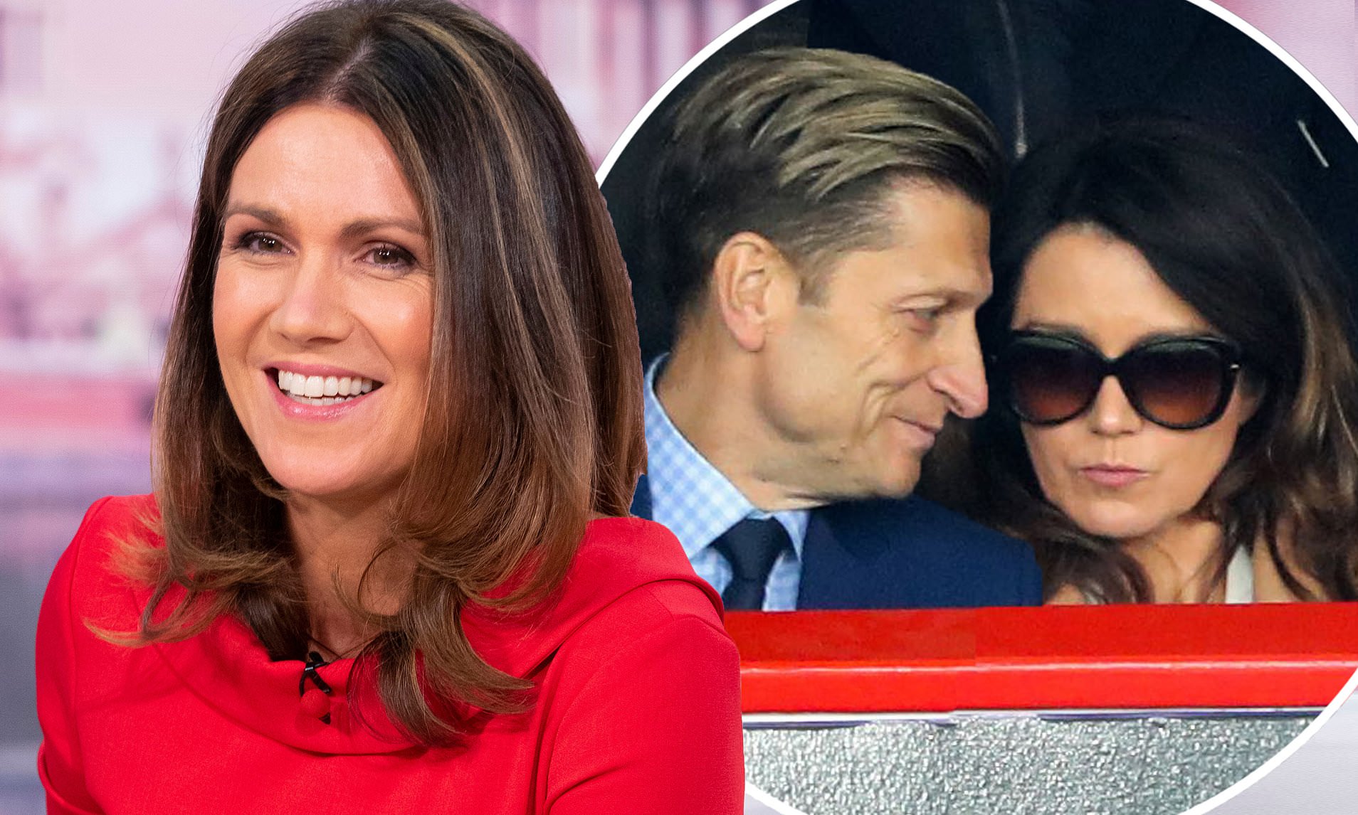 Susanna Reid teased a possible engagement after being seen sharing a ...