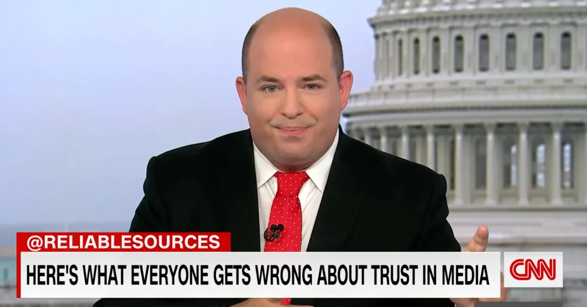 Brian Stelter is facing the risk of being REMOVED as a CNN anchor after ...