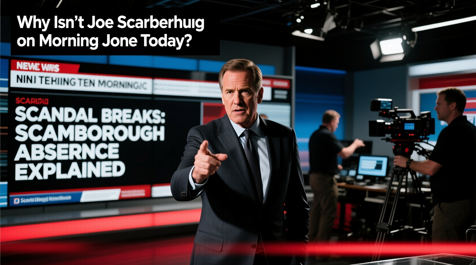 NOWHERE TO BE FOUND: The ‘Morning Joe’ team was noticeably absent after ...