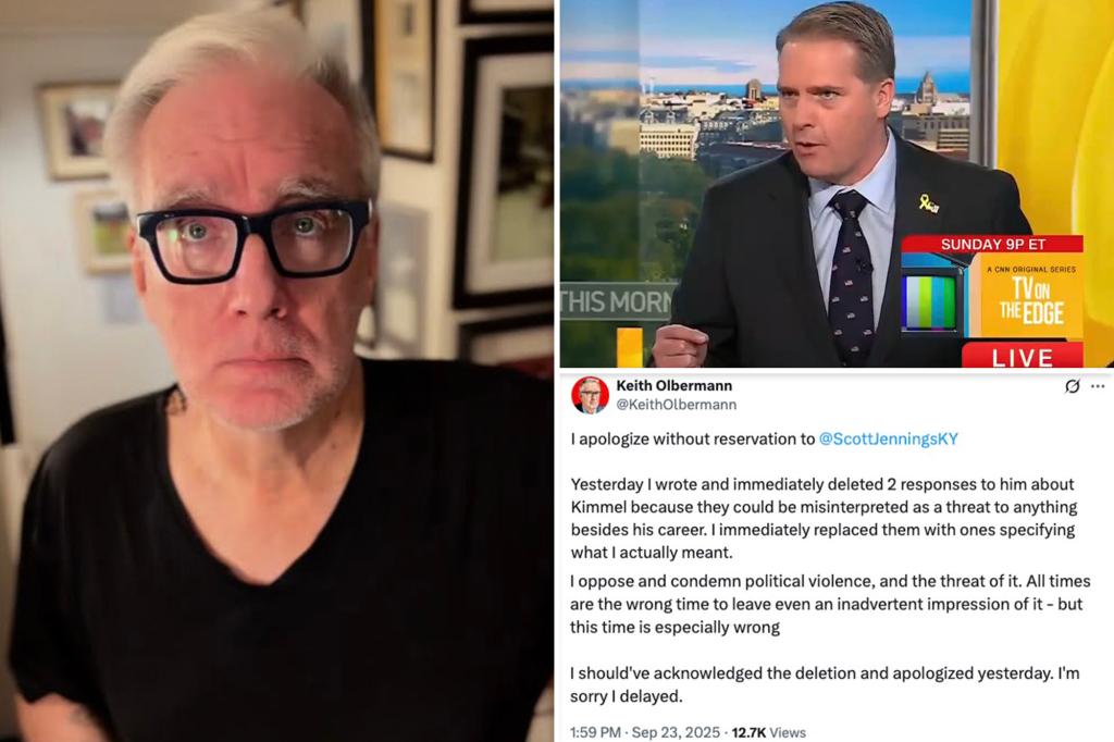Keith Olbermann stunned viewers by predicting that CNN’s Scott Jennings ...