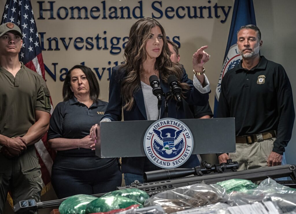 A group of Kristi Noem’s staff members has staged a revolt, calling for ...