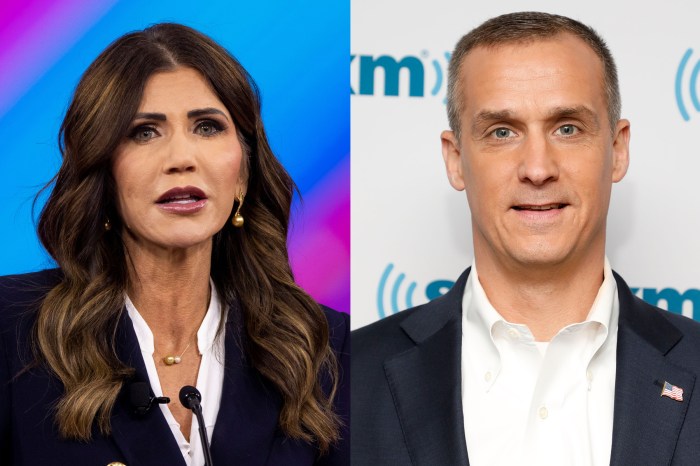 Kristi Noem finally talks about her connection to Corey Lewandowski: “I ...