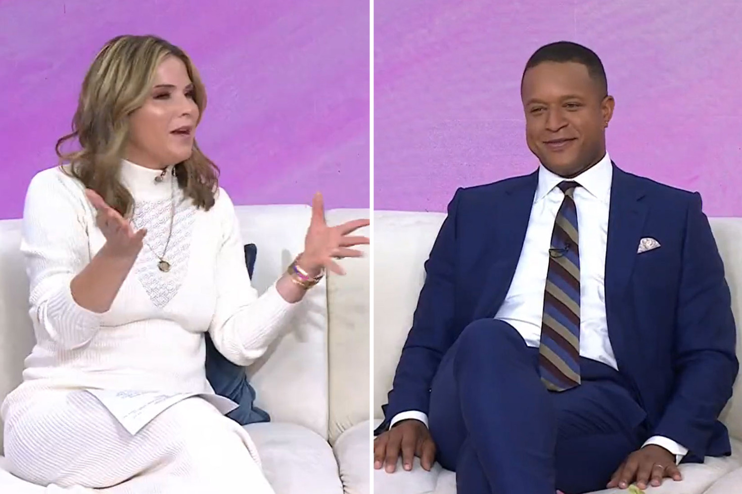 ON-AIR TENSION! The ongoing clash between Jenna Bush and Craig Melvin ...
