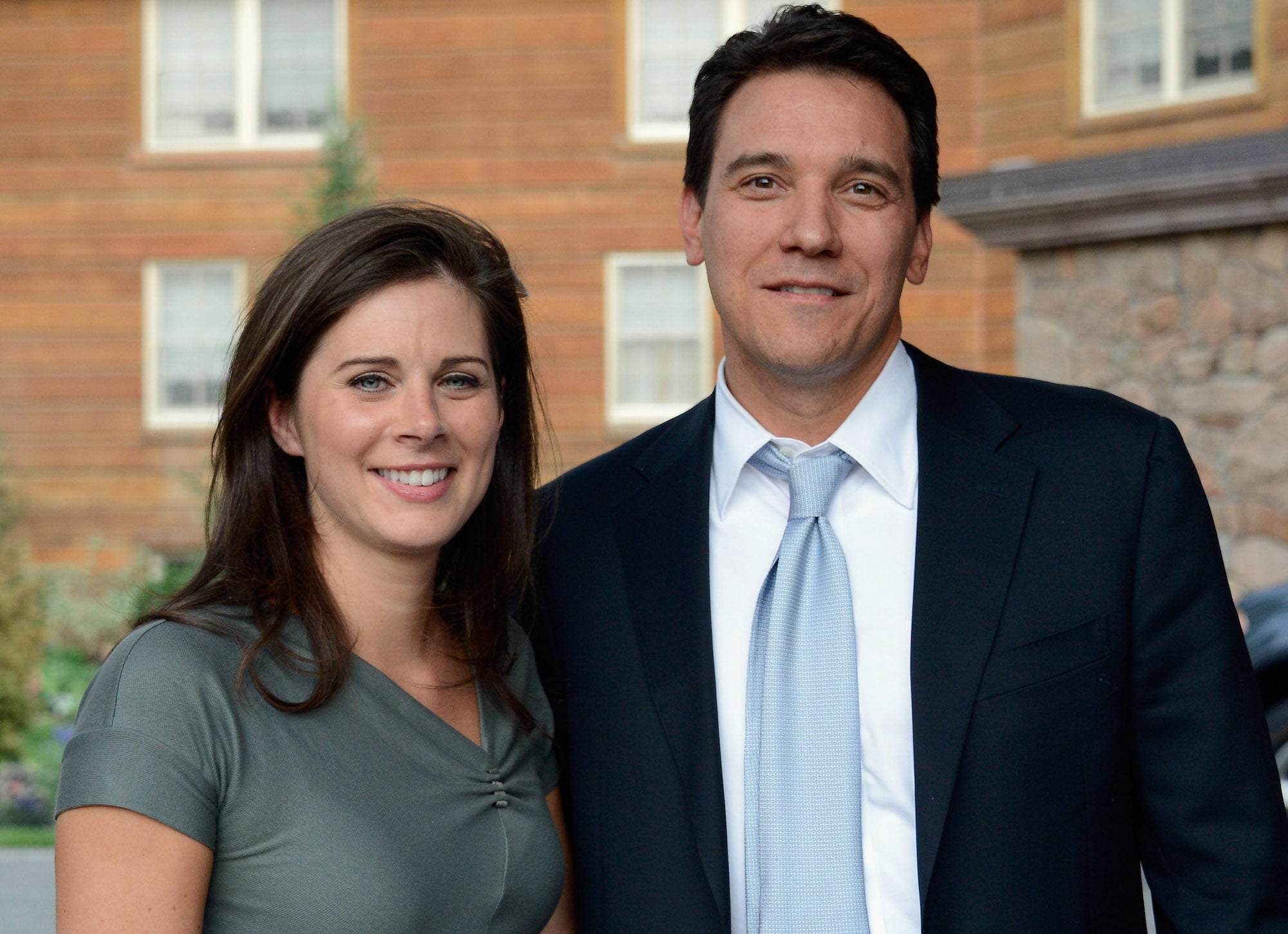 Erin Burnett’s husband could not hold back his tears as he revealed he ...