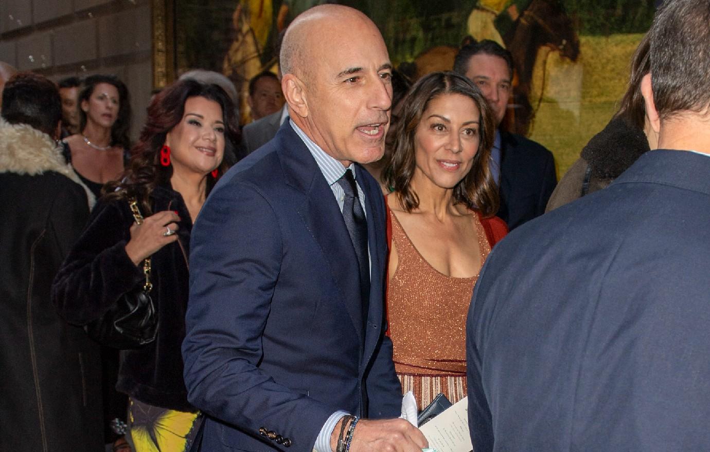 Matt Lauer officially announced that he will hold his wedding with his ...