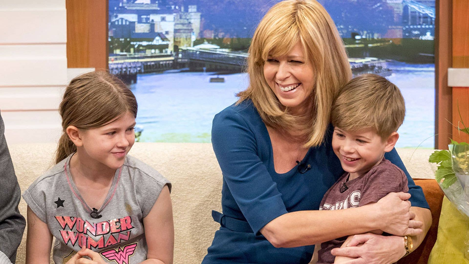Kate Garraway painfully admits she is exhausted as her children keep ...