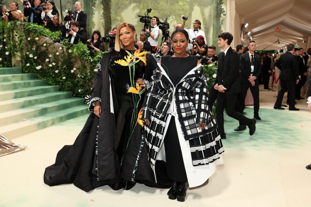 Queen Latifah could not contain her excitement as she confirmed that ...